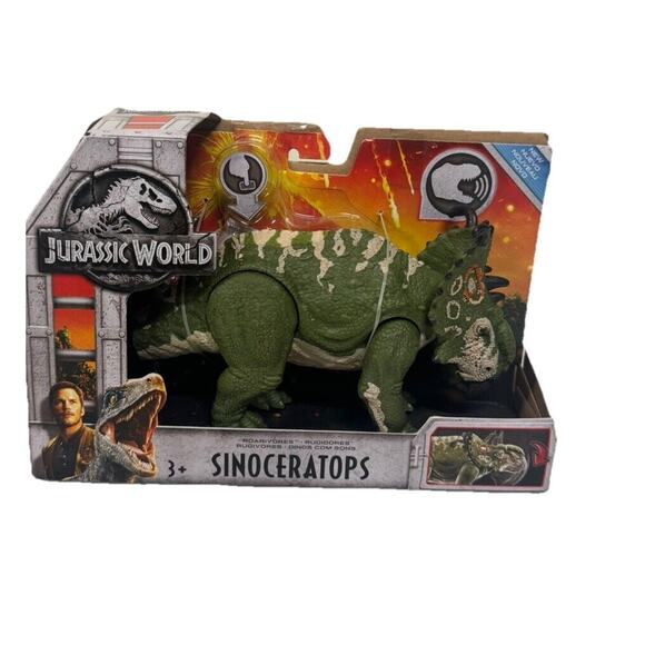 Mattel | Toys | Jurassic World Roarivores Sinoceratops Dinosaur New ...